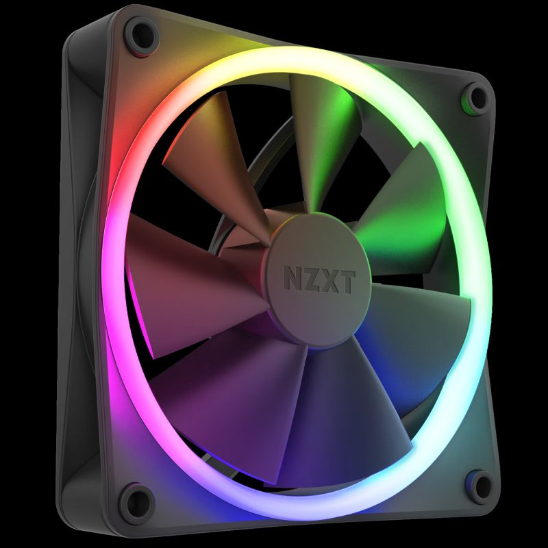 NZXT F120 RGB Single Pack – Black – Aspiration Technology